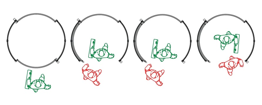 How are Mantrap Portals Designed to Mitigate Physical Security Risk?